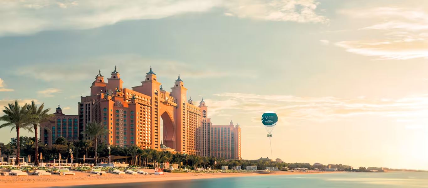 Soar To 300m With The Dubai Balloon At Atlantis | Unforgettable Aerial ...