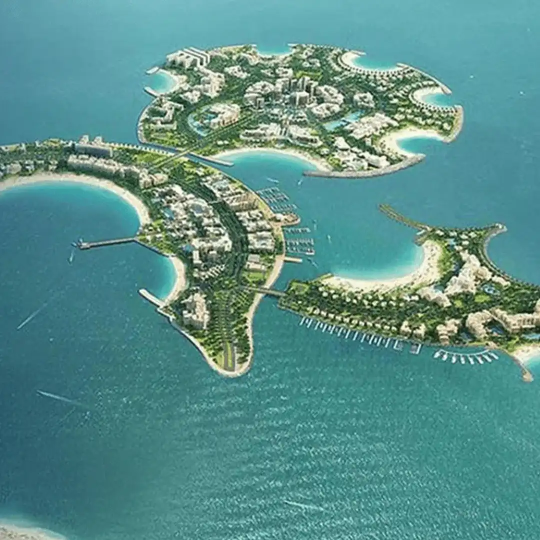 A man made Al Marjan Island Ras Al Khaimah | Luxury Resort